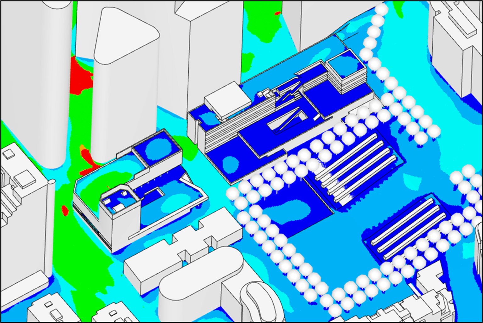 Trainée aérodynamique : simulation CFD avancée - EOLIOS